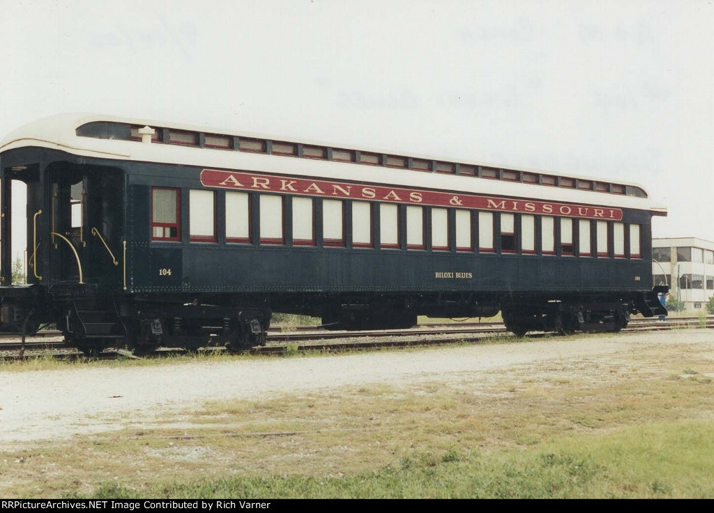 Arkansas & Missouri Passenger "Biloxi Blues" #104